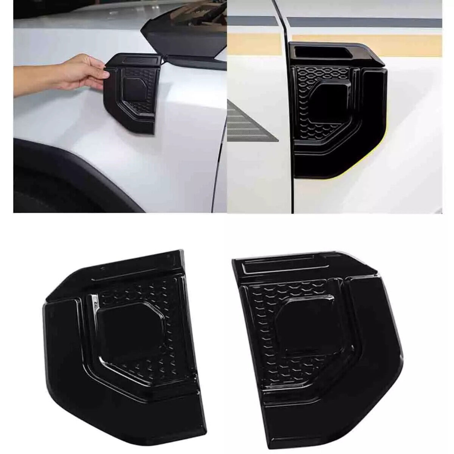 2X Side Fender Vent Fins Air Wing Trim Compatible with 2024 Toyota ...