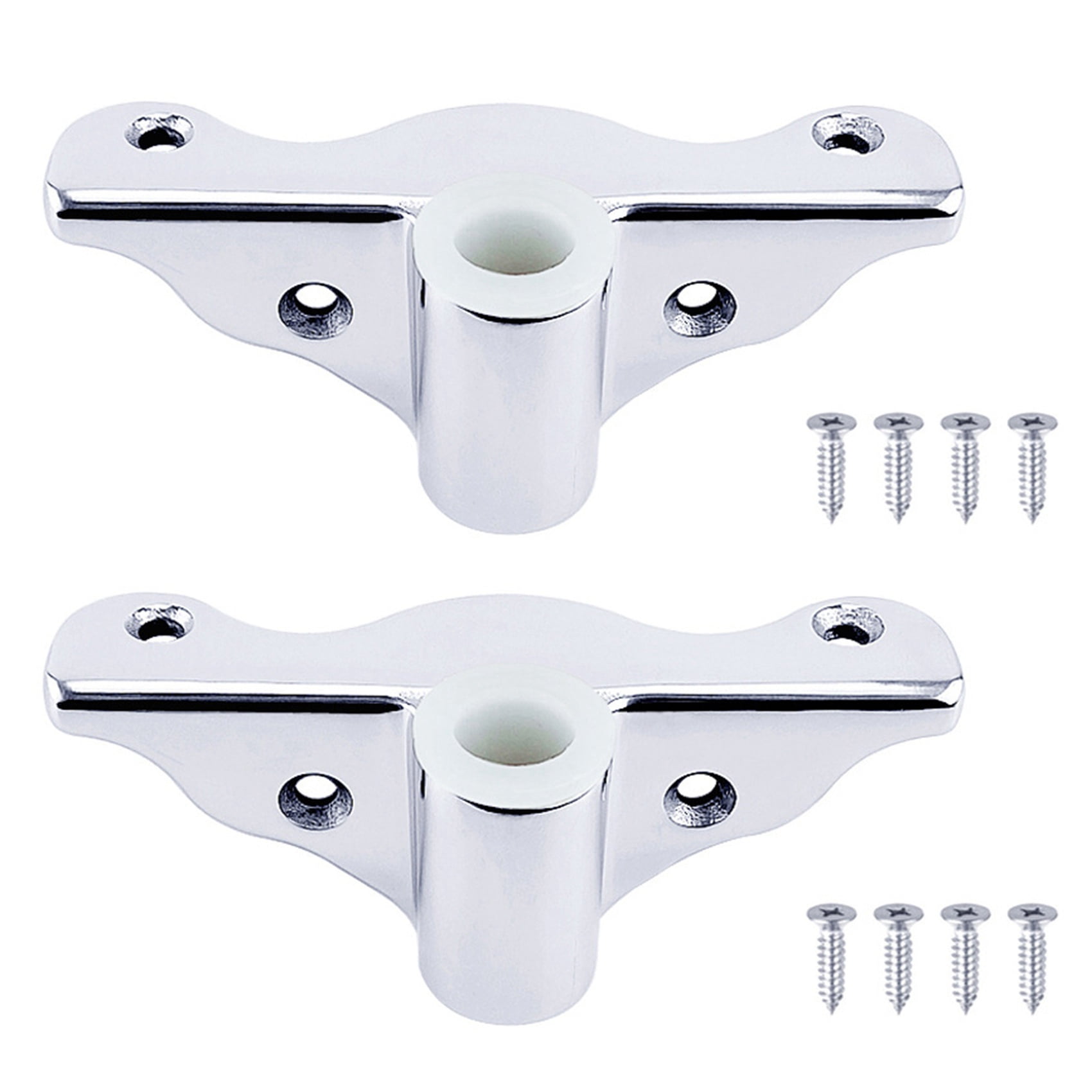 2X Side Mount Rowlock Boat Row Lock Oarlock Support Bracket Oar Sockets ...