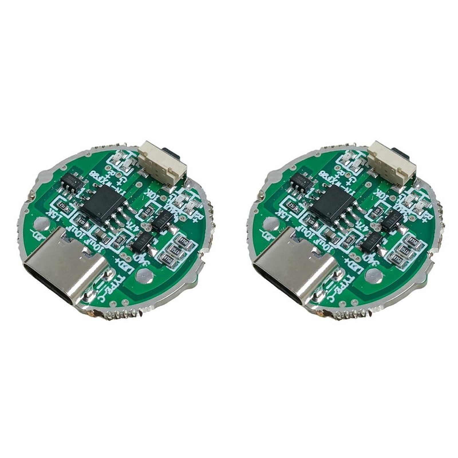 2X Side Strong Light Flashlight Driver Board Switch Circuit Board USB ...