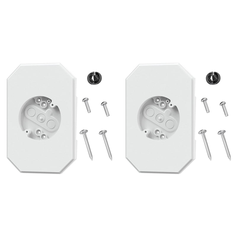 2X Siding Mounting Kit,8141DBL Outdoor Light Mounting Block,Siding ...