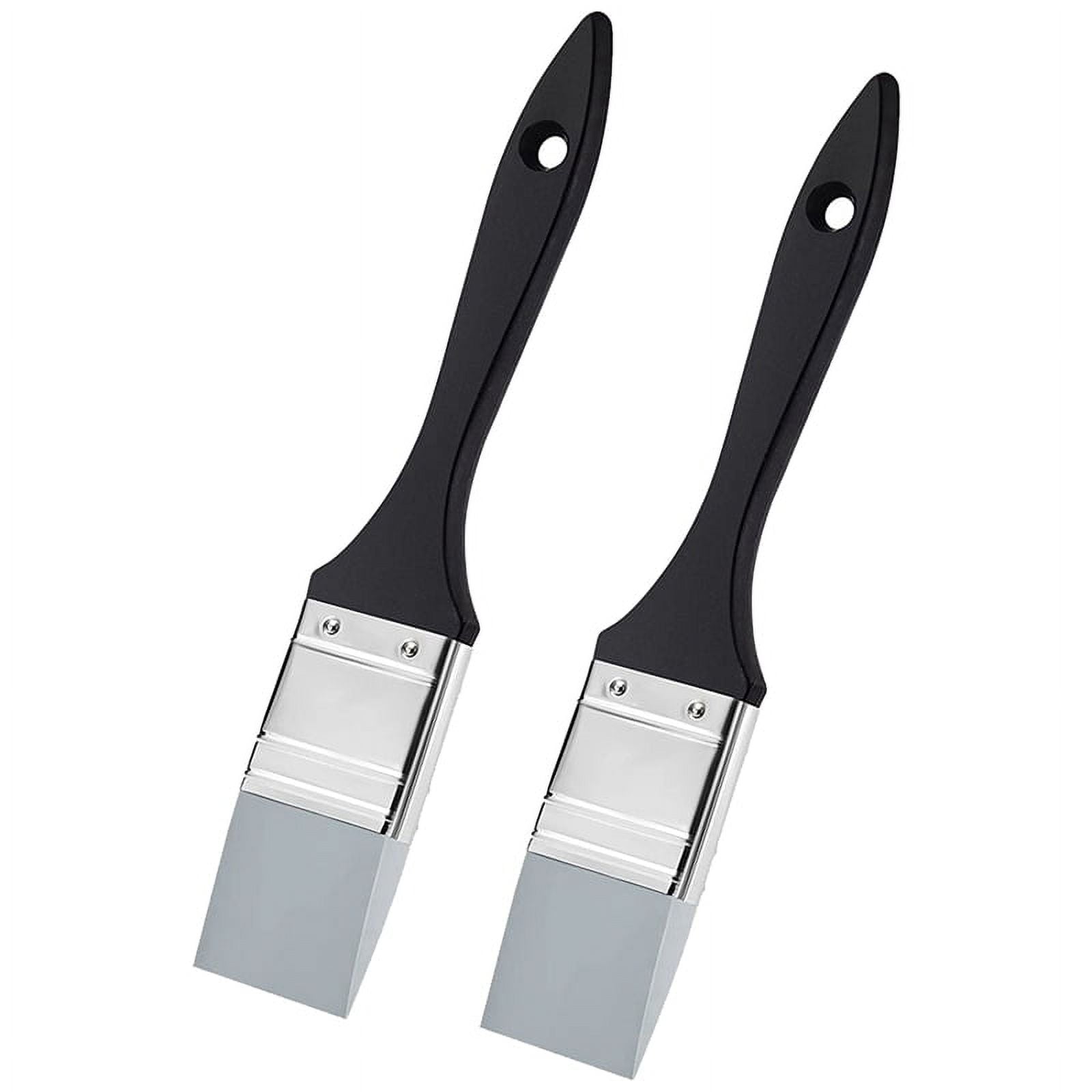 2X Silicone Color Shaper Brush Wide Firm Flat Paint Brush Flexible ...