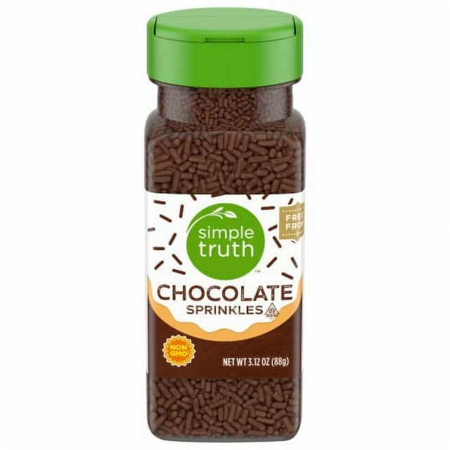 2X - Simple Truth Chocolate Sprinkles - Walmart.com