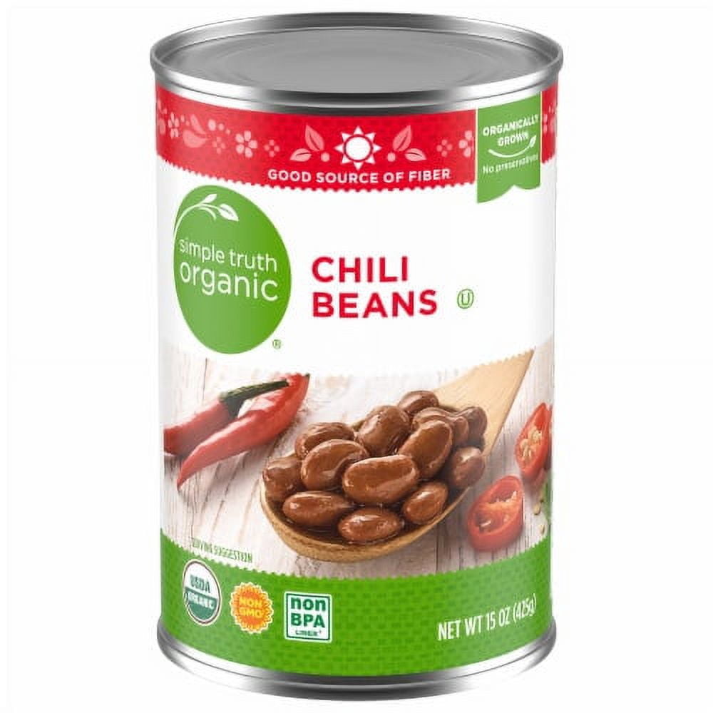 2X-Simple Truth Organic Chili Beans - 15 oz - Walmart.com