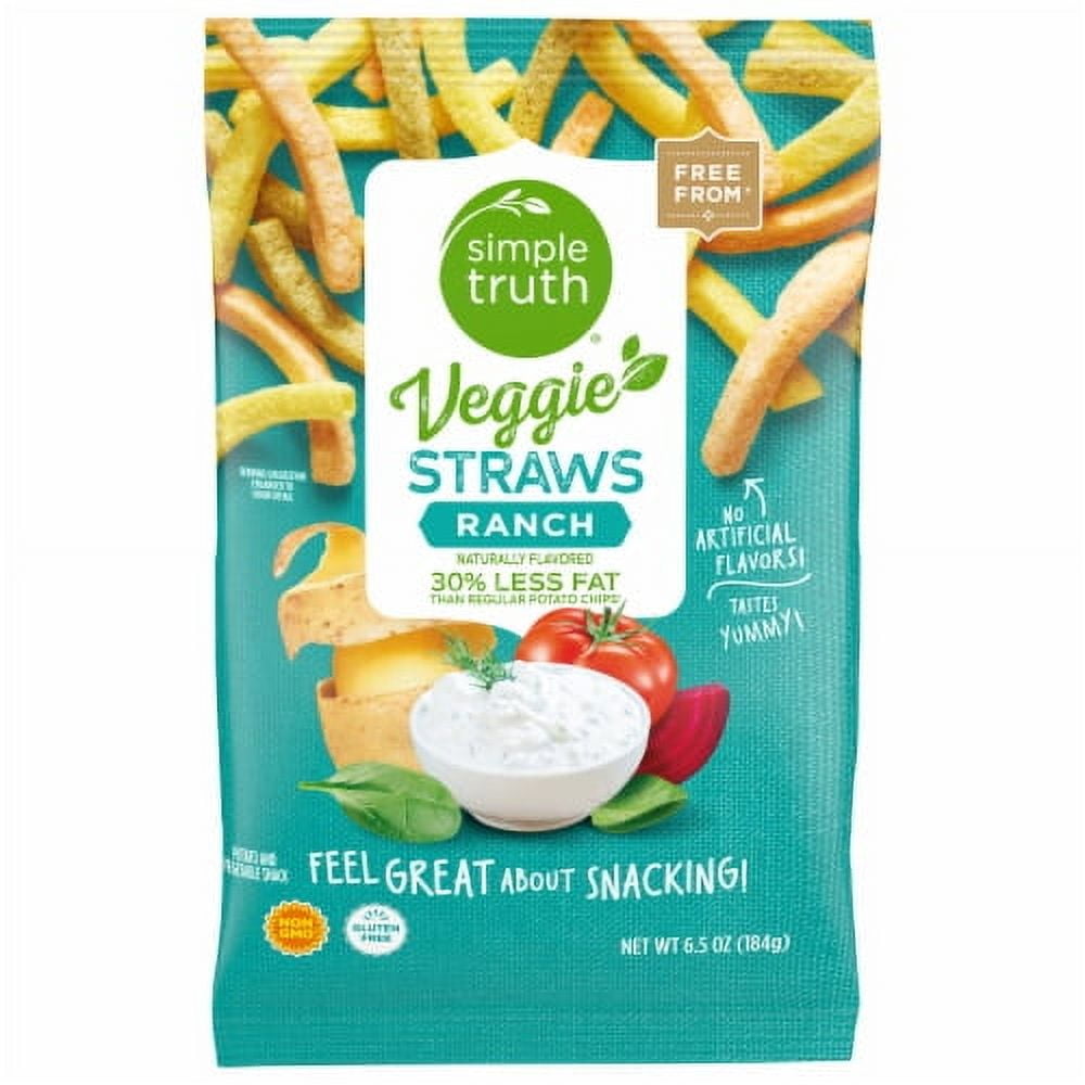2X - Simple Truth Ranch Veggie Straws - Walmart.com