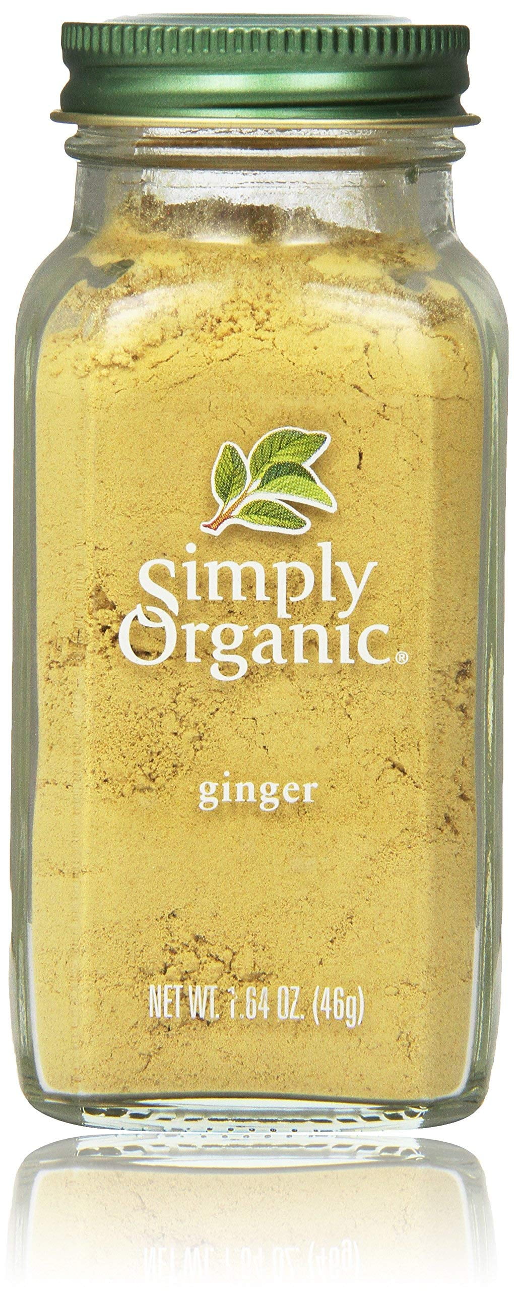 2X - Simply Organic Ground Ginger Root, 1.64 Ounce, Non Eto, Non ...