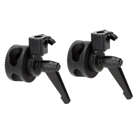 2X Single Grip Swivel Head Bracket Clamp for Photo Studio Boom Arm ...