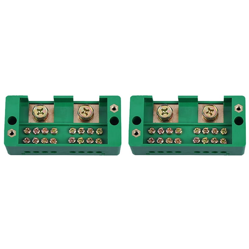 2X Single Phase 2-in 8 Outgoing Terminal Box Household Distribution Box ...