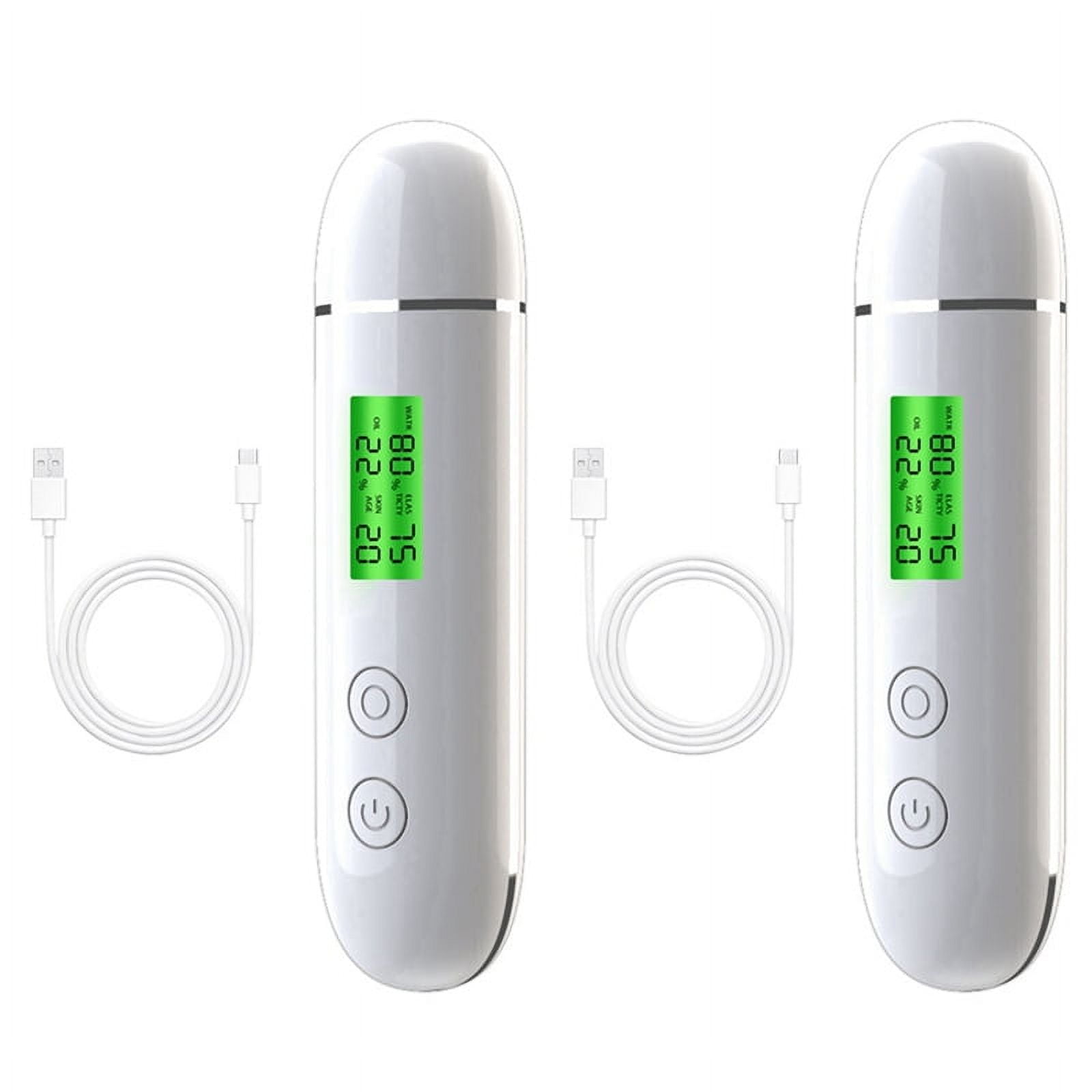 2X Skin Moisture Tester Smart Water and Oil Tester LCD Display Skin ...
