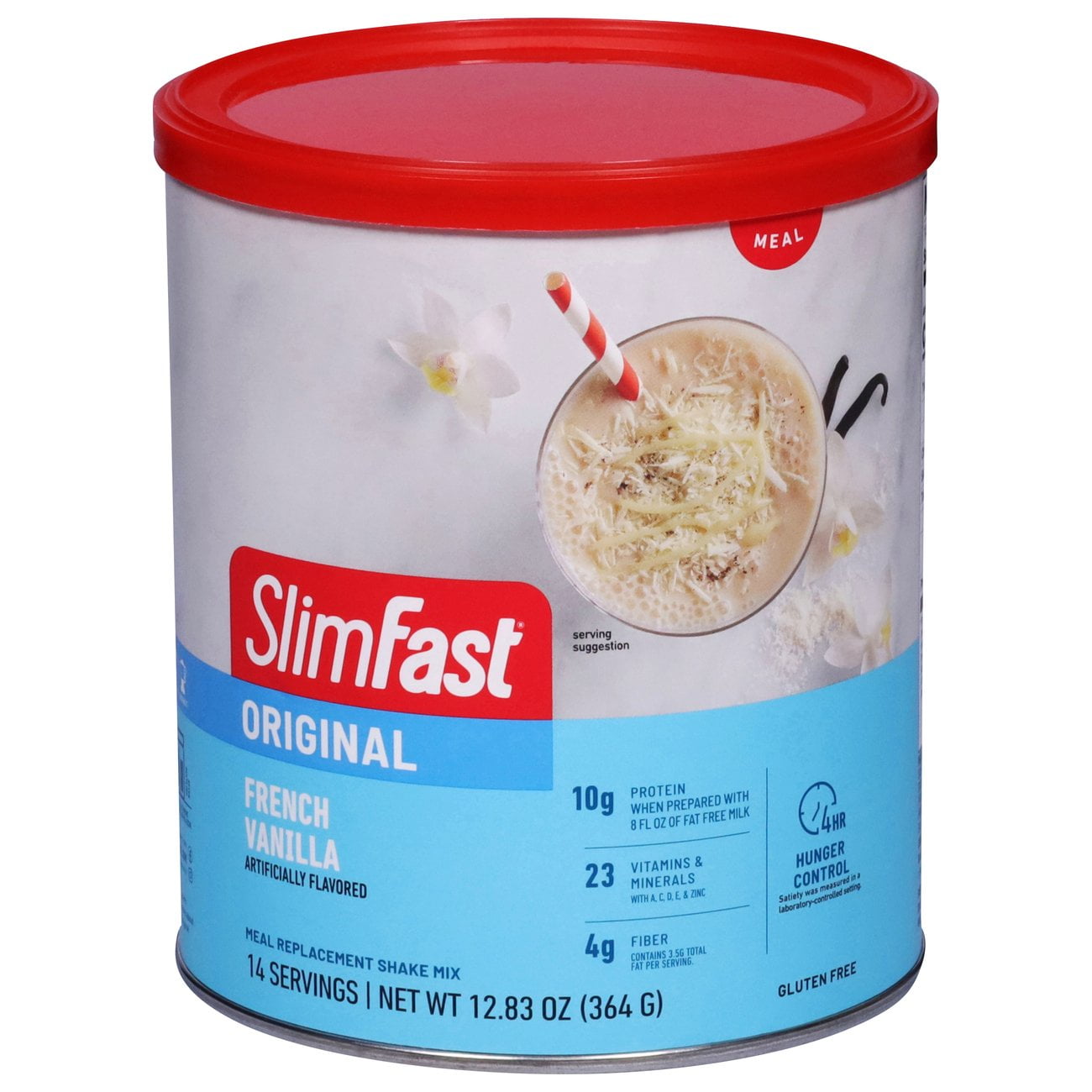 2X - SlimFast Original Meal Replacement Shake Mix - French Vanilla - 12.83 oz - Walmart.com