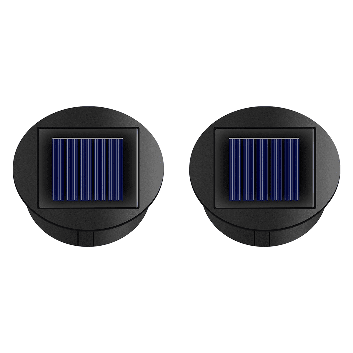 2X Smart Garden Solar Powered Replacement Round LED Light Box Solar ...