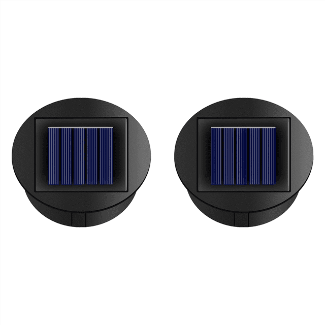 2X Smart Garden Solar Powered Replacement Round LED Light Box Solar ...