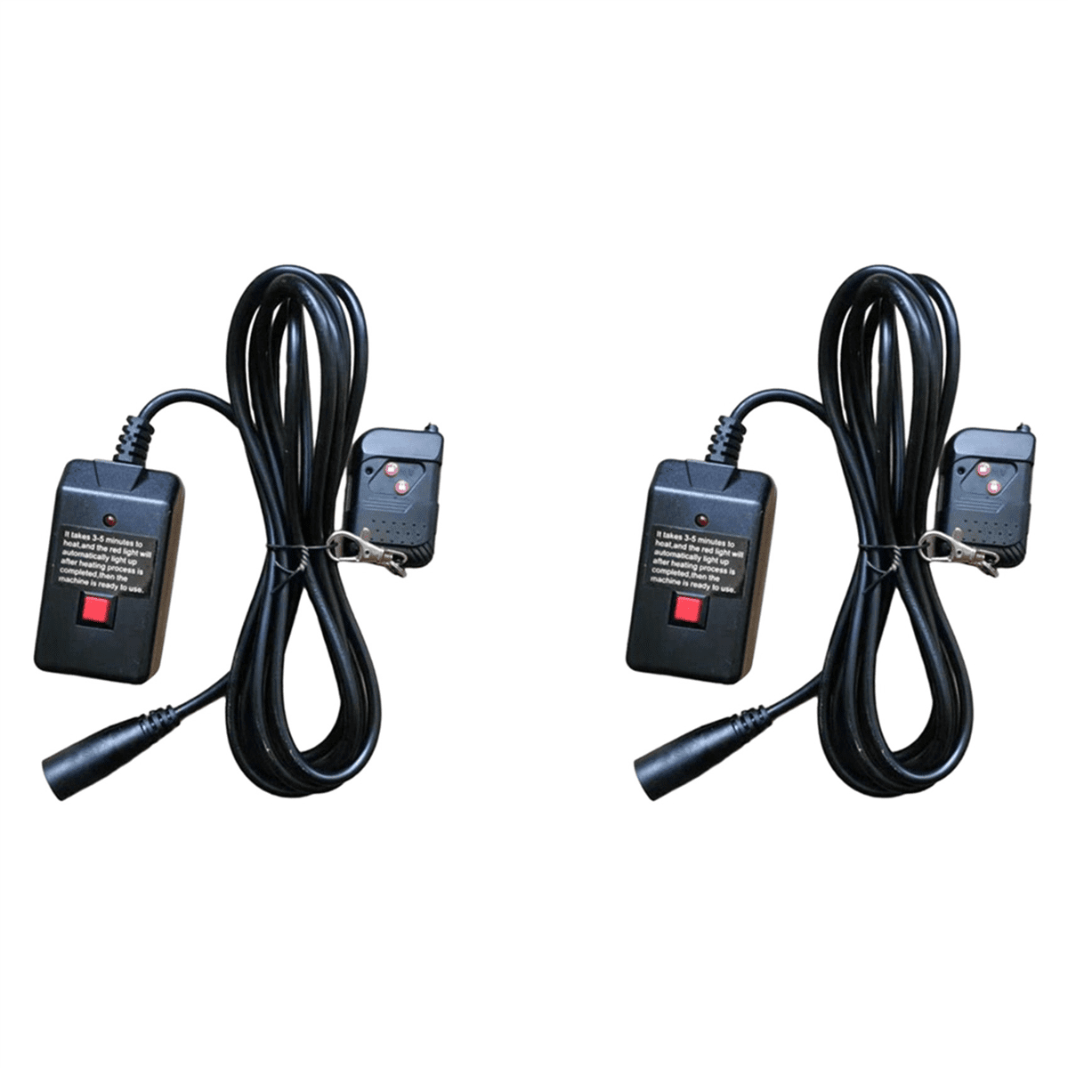 2X Smoke Fog Machine Wired Remote Control Controller Receiver for 400W ...
