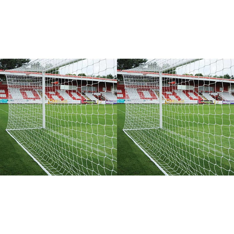 2X Soccer Goal Portable PE Football Goal Net 5-A-Side Soccer Goal Nets ...