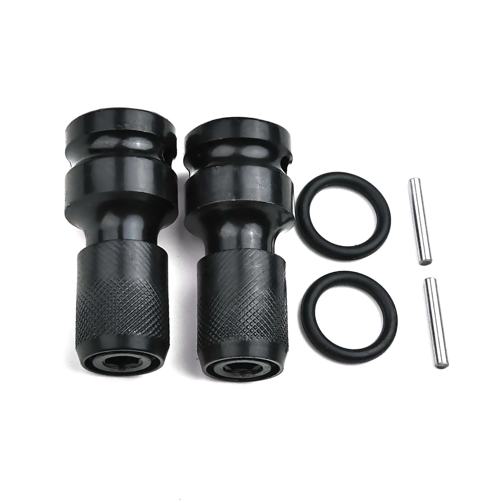2X Socket Adapter Drill Hex Shank Chuck Change Impact Driver Tool 1/2 ...