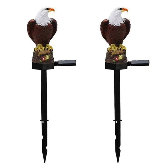 Solar Eagle Outdoor Garden Light, Outdoor Path Solar Powered Eagle ...