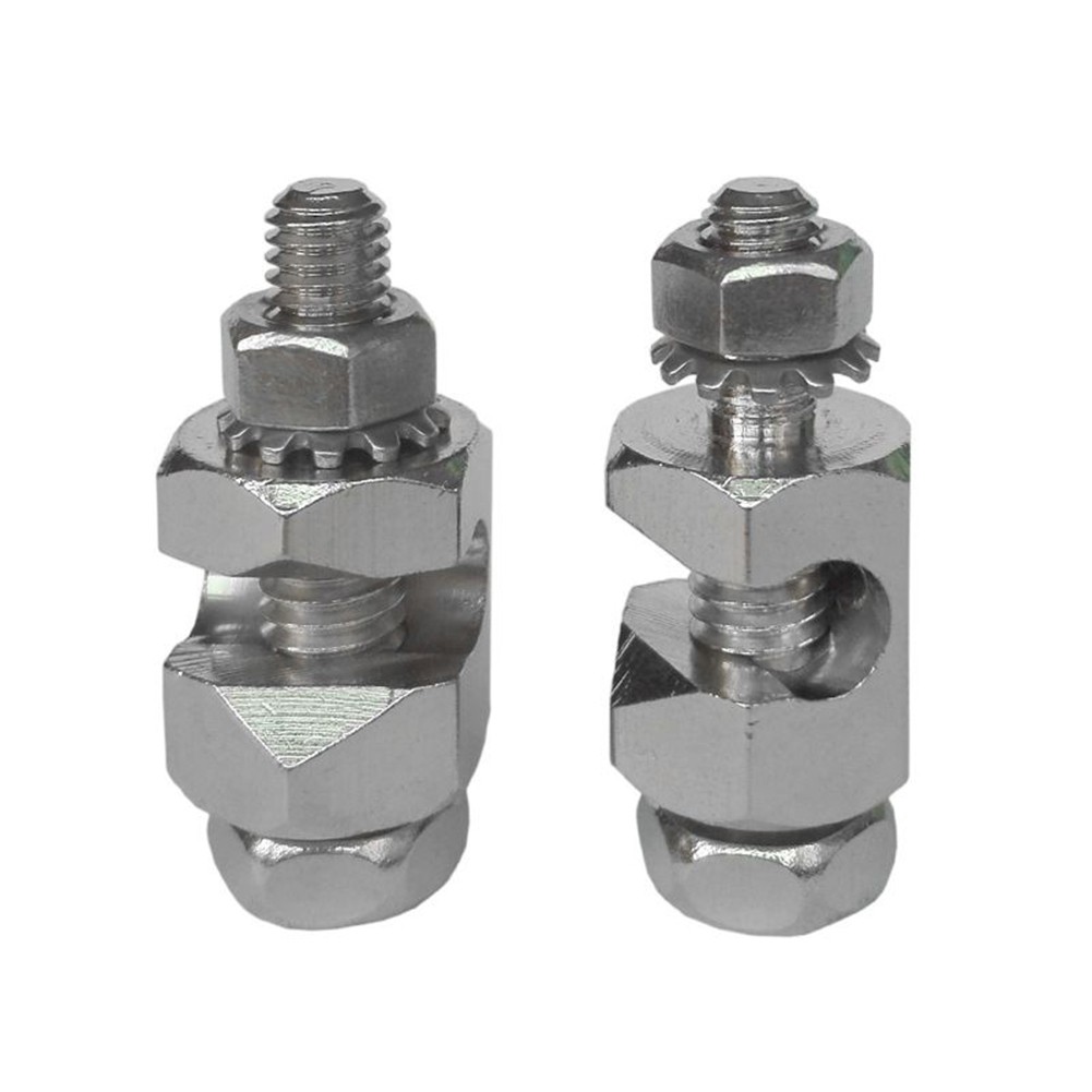 RAINB 2X Solar Grounding Lug Solar Panel Fasteners Wire Clip Protection ...