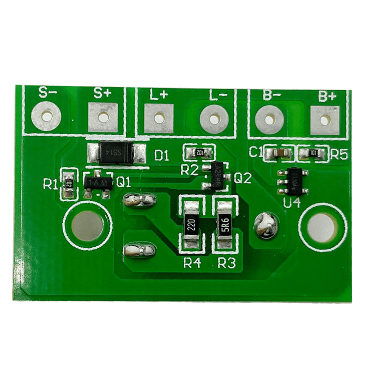 2X Solar Lawn Light Controller Board 3.7V Lithium Battery Solar ...