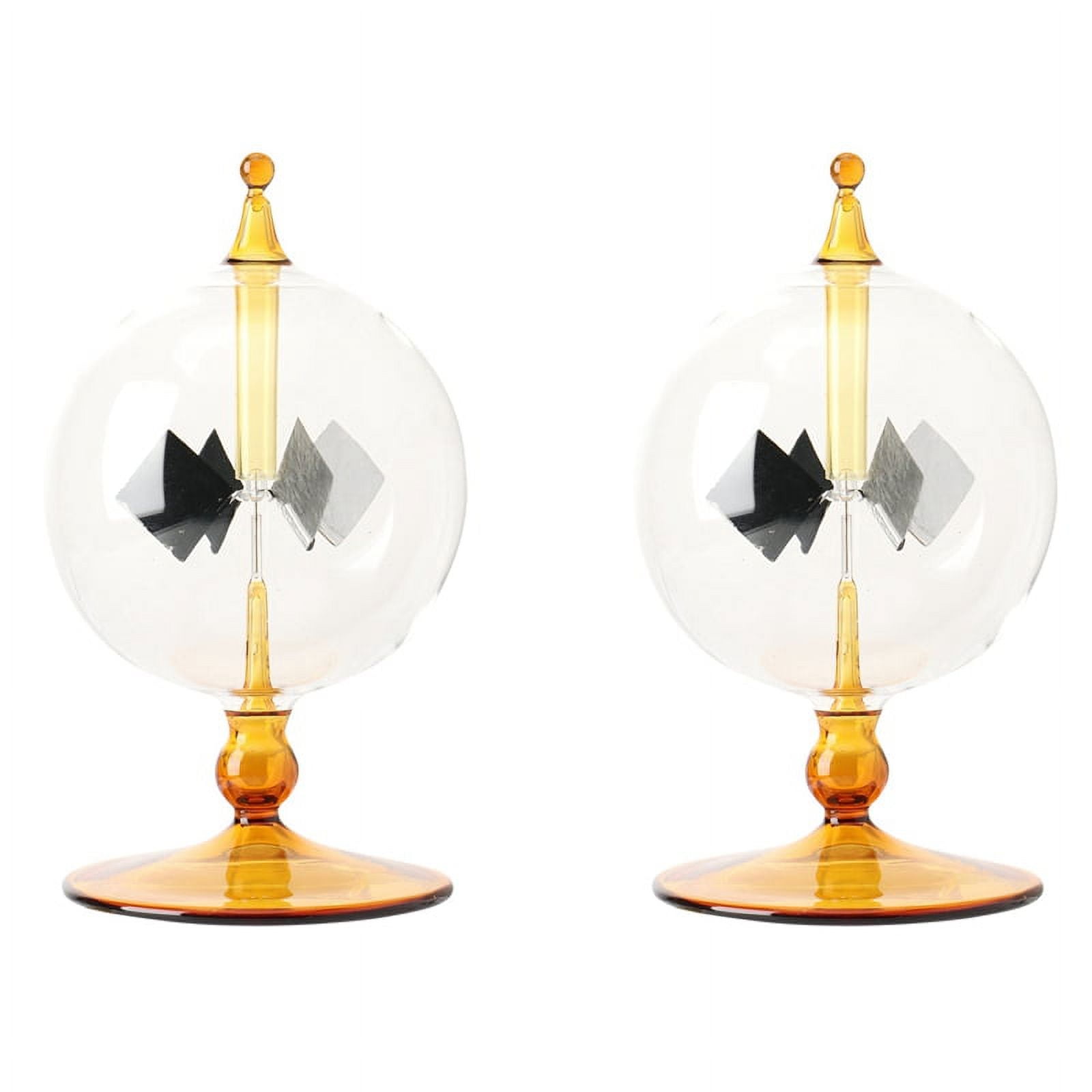 2X Solar Power Radiometer Crookes Solar Energy Vanes Windmill Gift Home ...