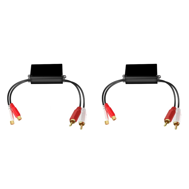 2X Sound Cancellation Current Noise Common Ground Isolation Filter ...