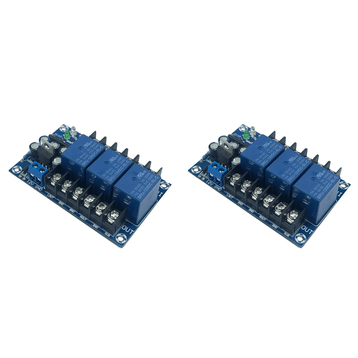 2X Speaker Protection Board for Three-Channel Power Amplifier Board ...
