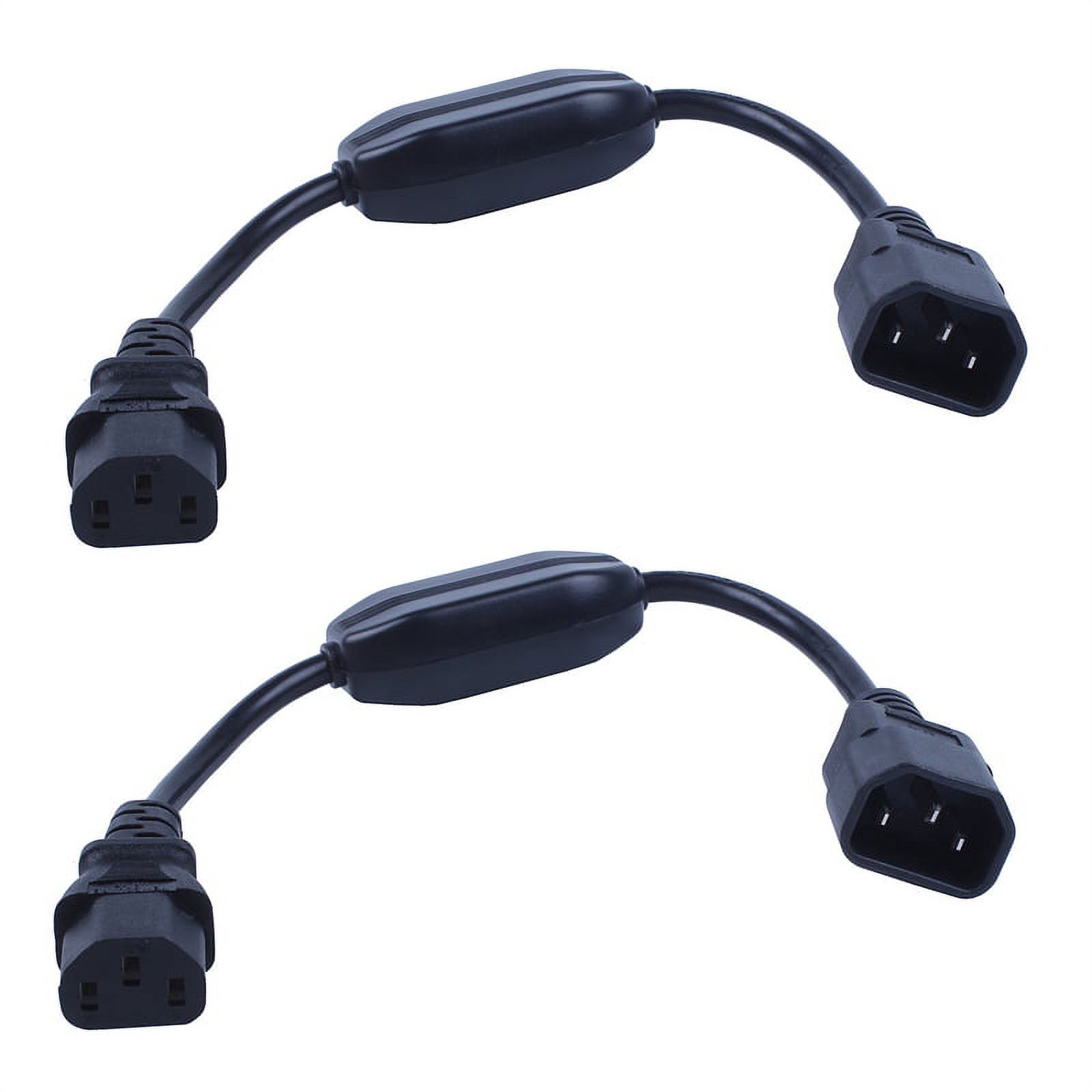 2X Special PDU UPS Power Cord Cable, IEC 320 C14 to C13 with On/Off ...