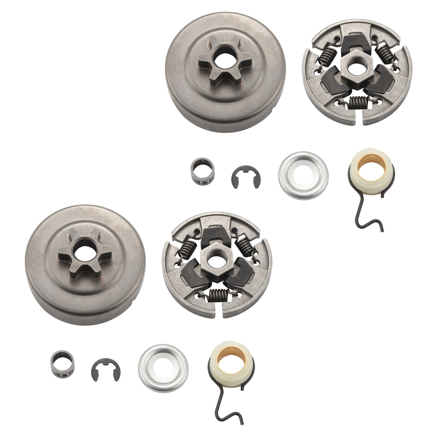 2X Sprocket Clutch 3/8 Inch for 017 018 021 023 025 Ms170 Ms180 Ms250 Chainsaw with Washer E ...