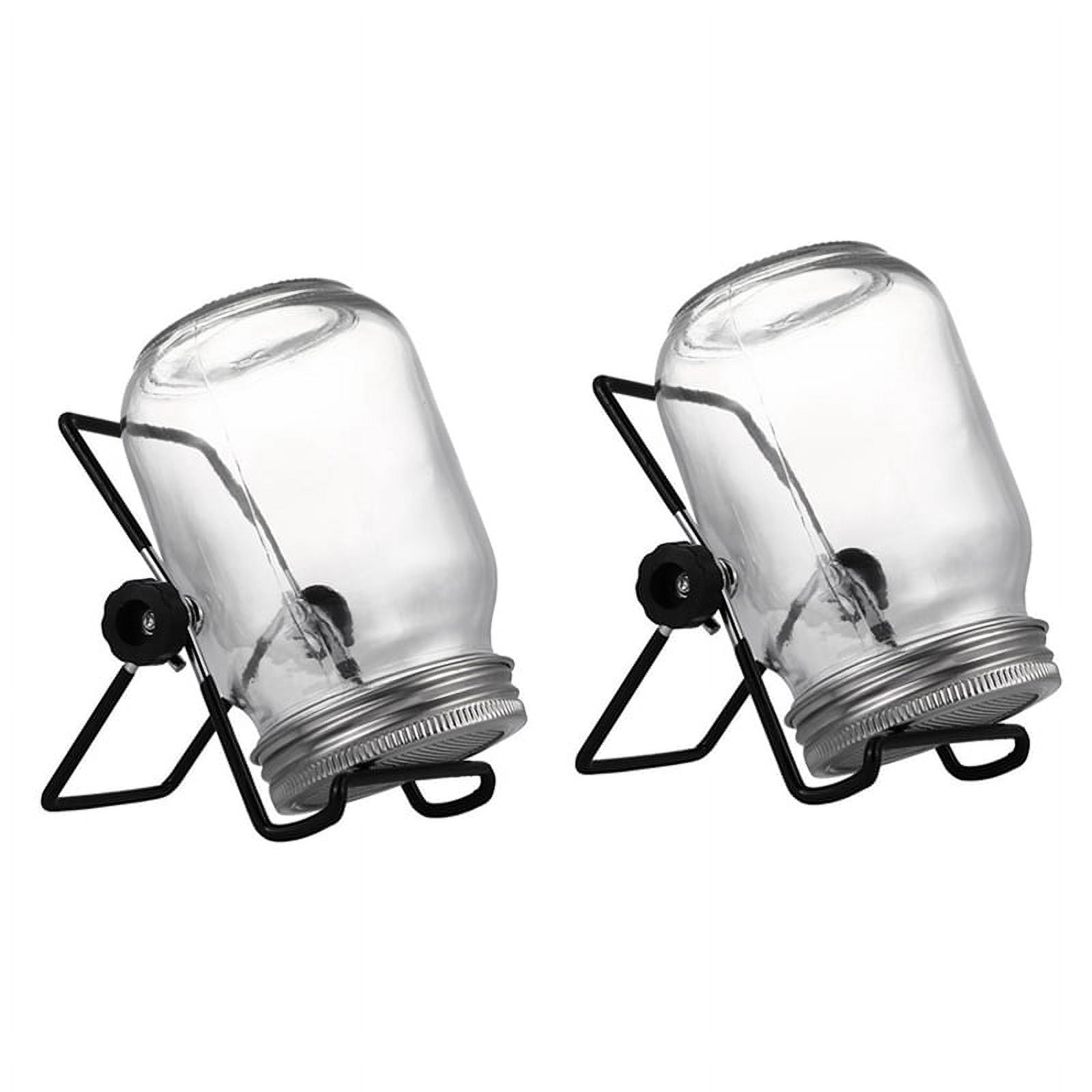 2X Sprouting Seeds Germination Cover Kit Germinating Jar Set with ...