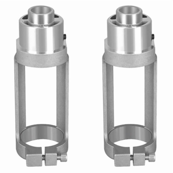 2X Square Hole Drill Bit Adapter Drill Bit Fixing Bracket Attachment ...