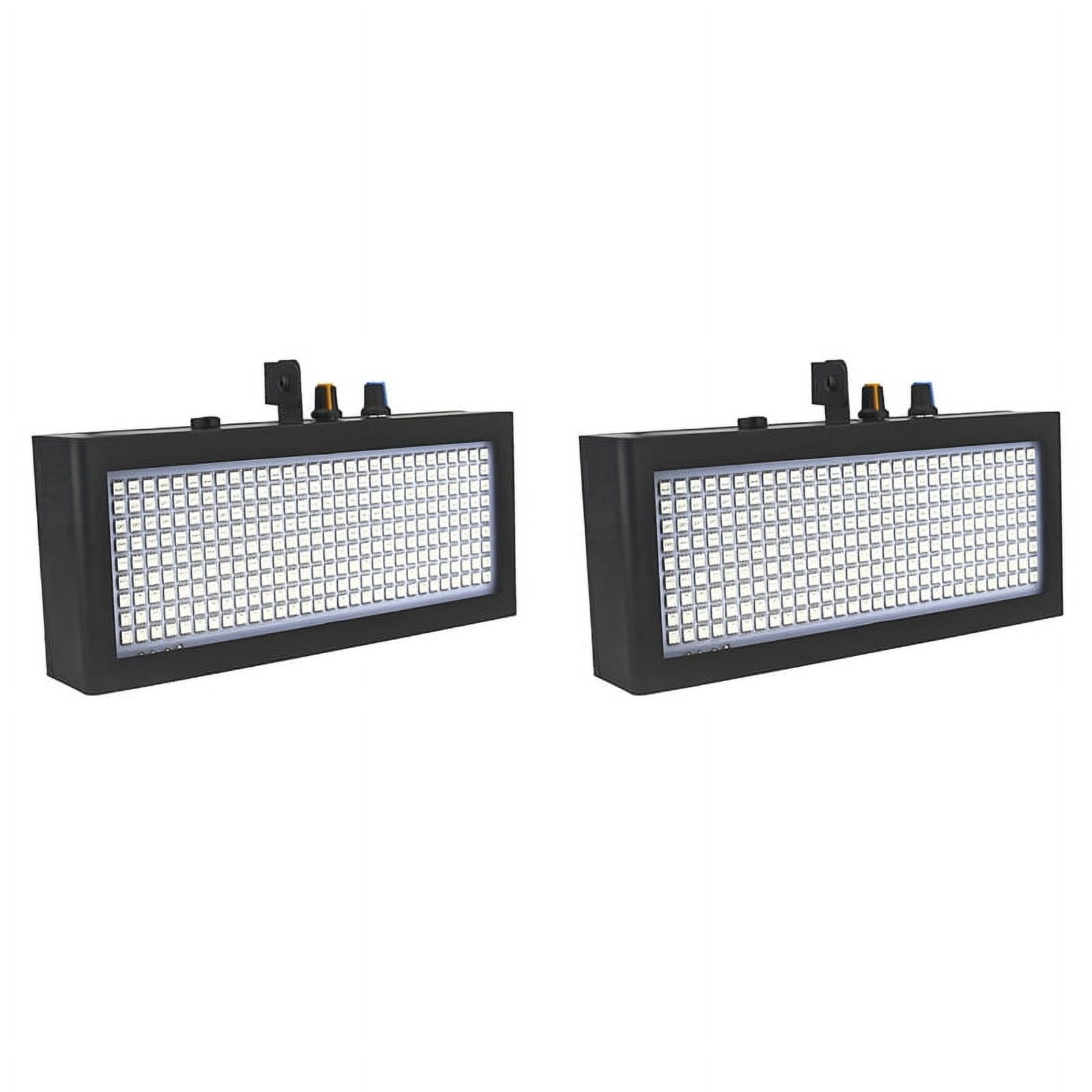 2X Stage Strobe Light, 270 LED Super Bright Flash Stage Lighting White ...