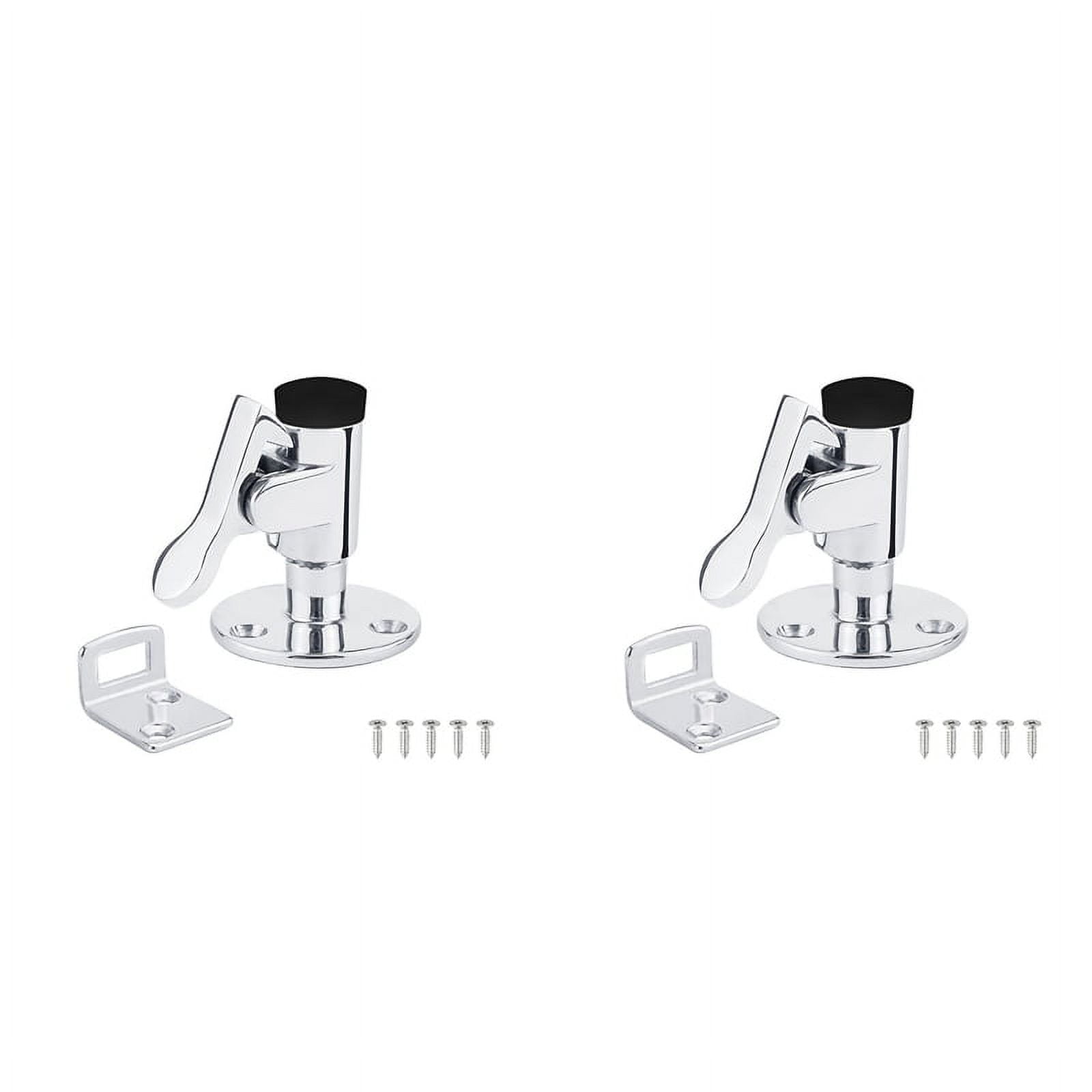 2X Stainless Steel 316 Boat Door Stop Stopper Catch Door Holder Floor ...