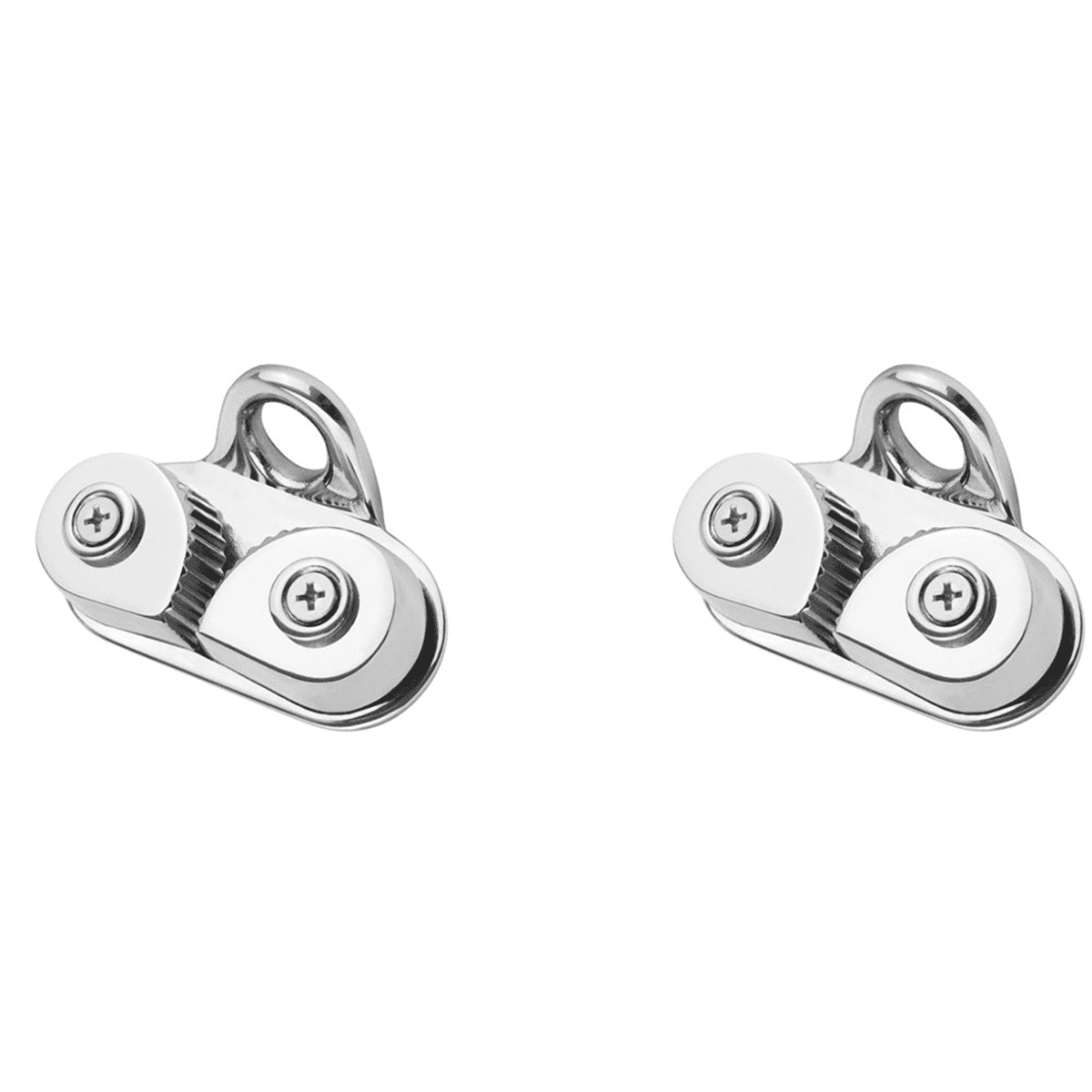 2X Stainless Steel Cam Cleat Boat Cam Cleats Fairlead Sailing Sailboat ...