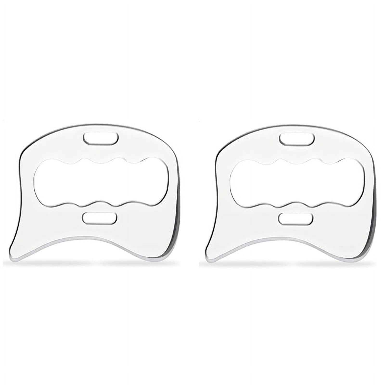 2X Stainless Steel Guasha Massage ,Iastm Scraping Tool for Soft Tissue ...