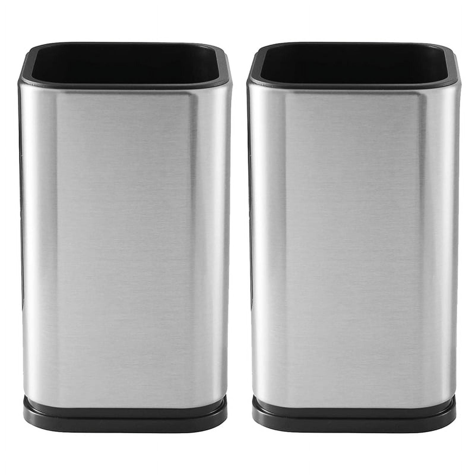 2X Stainless Steel Kitchen Utensil Holder, Kitchen Cutlery Storage ...