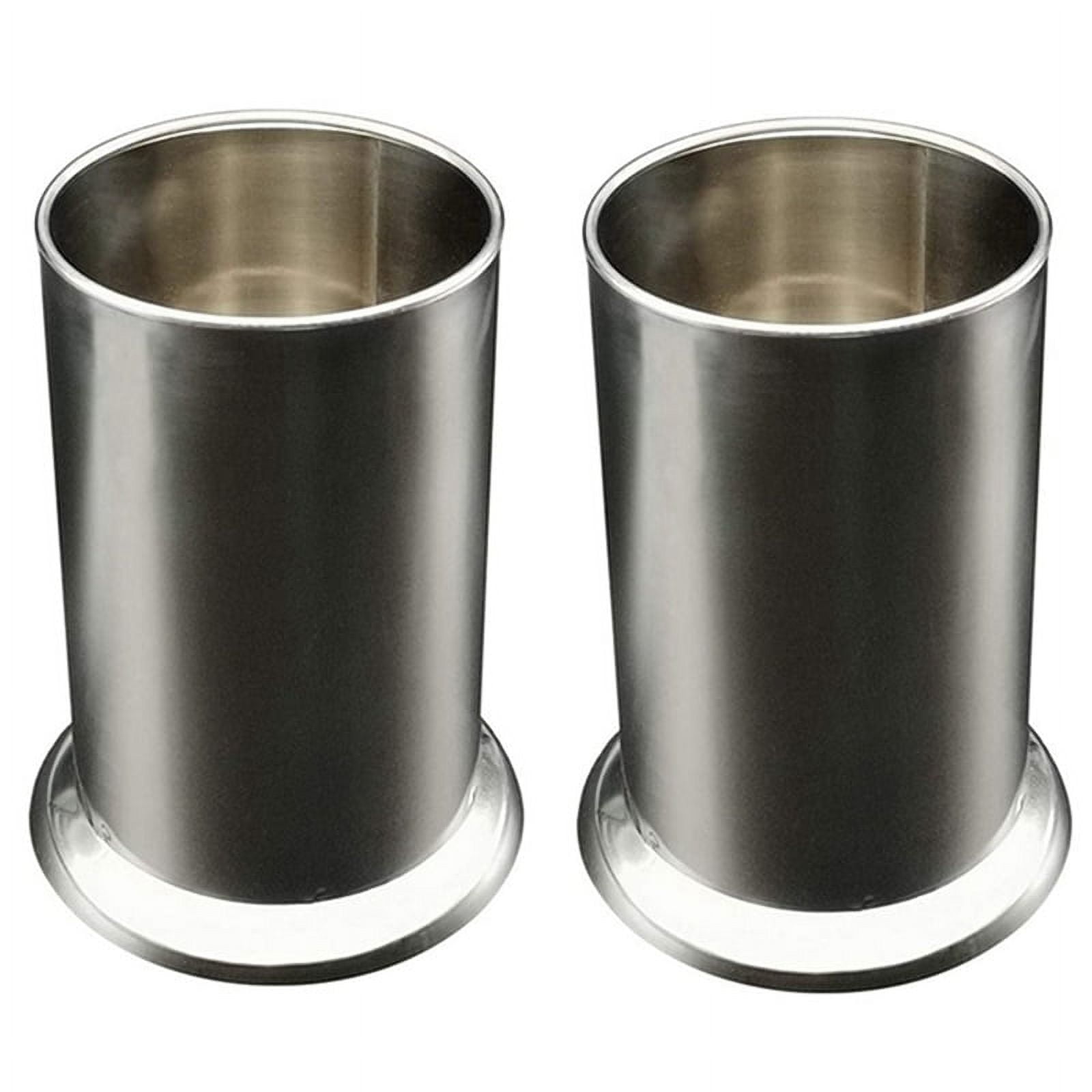 2X Stainless Steel Straw Holder, Counter-Top Straw Dispenser, Cutlery ...