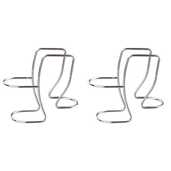 2X Stainless Steel Washing Machine Drain Hose Holder Hook, Universal ...