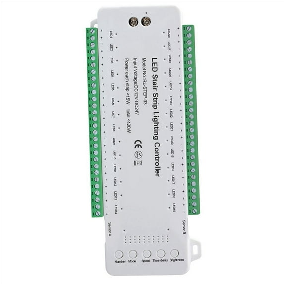 2X Stair LED Motion Sensor Controller Smart Stair Induction Controller ...