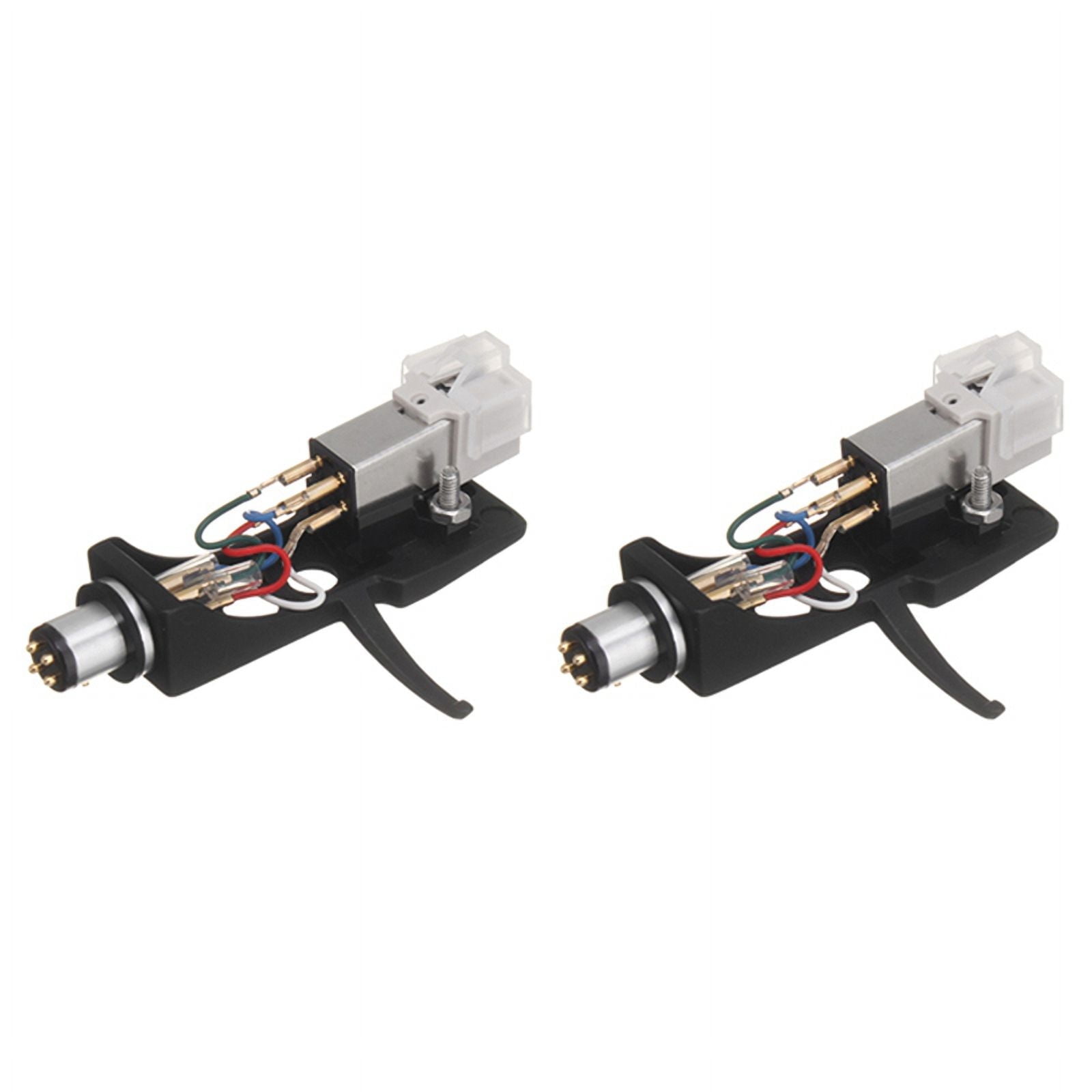 2X Stylus with Turntable Headshell 4 Pin Contacts for Phonograph ...