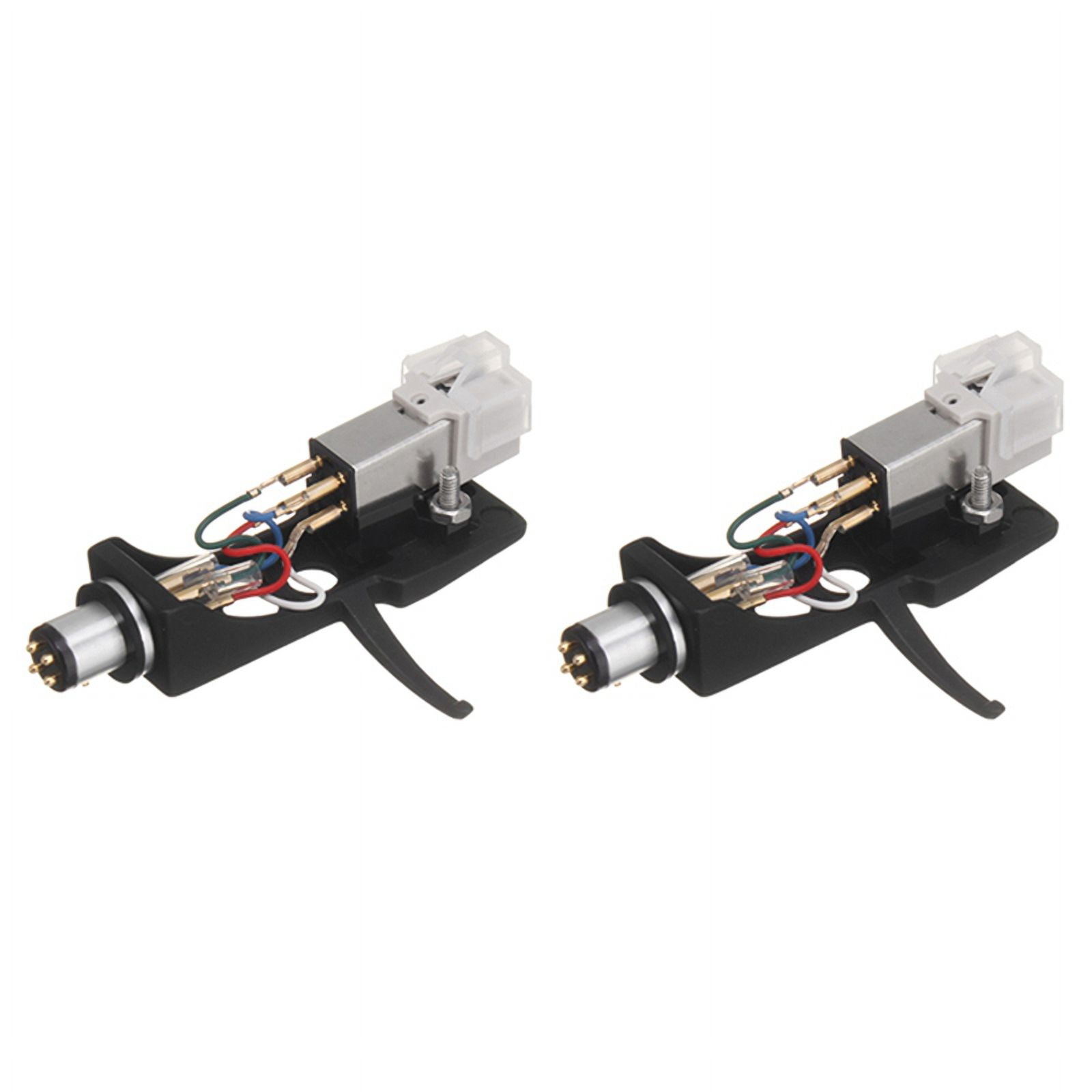 2X Stylus with Turntable Headshell 4 Pin Contacts for Phonograph ...