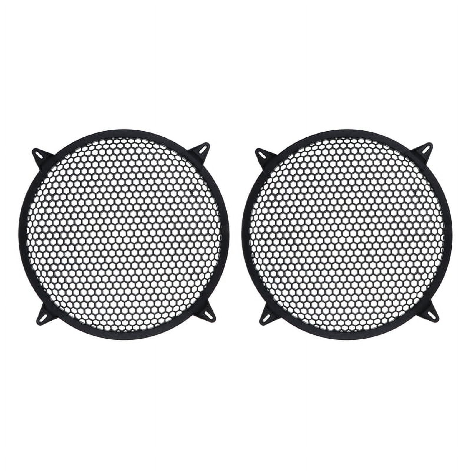 2X Subwoofer Grid Car Speaker Amplifier Grill Cover Mesh - 10 Inch ...