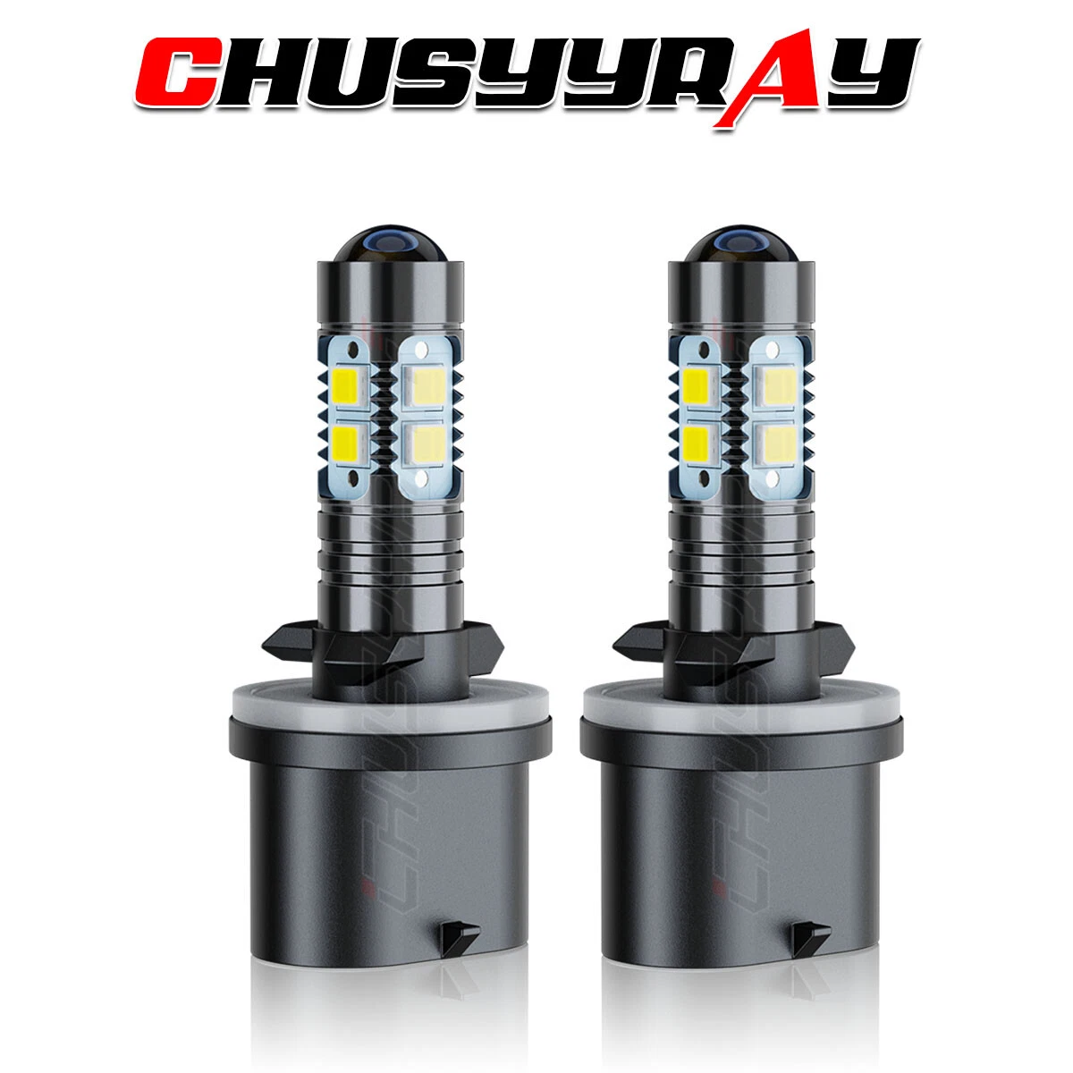 2X Super Led Headlight Light Bulbs Fit Ford / New Holland 12V 50W ...
