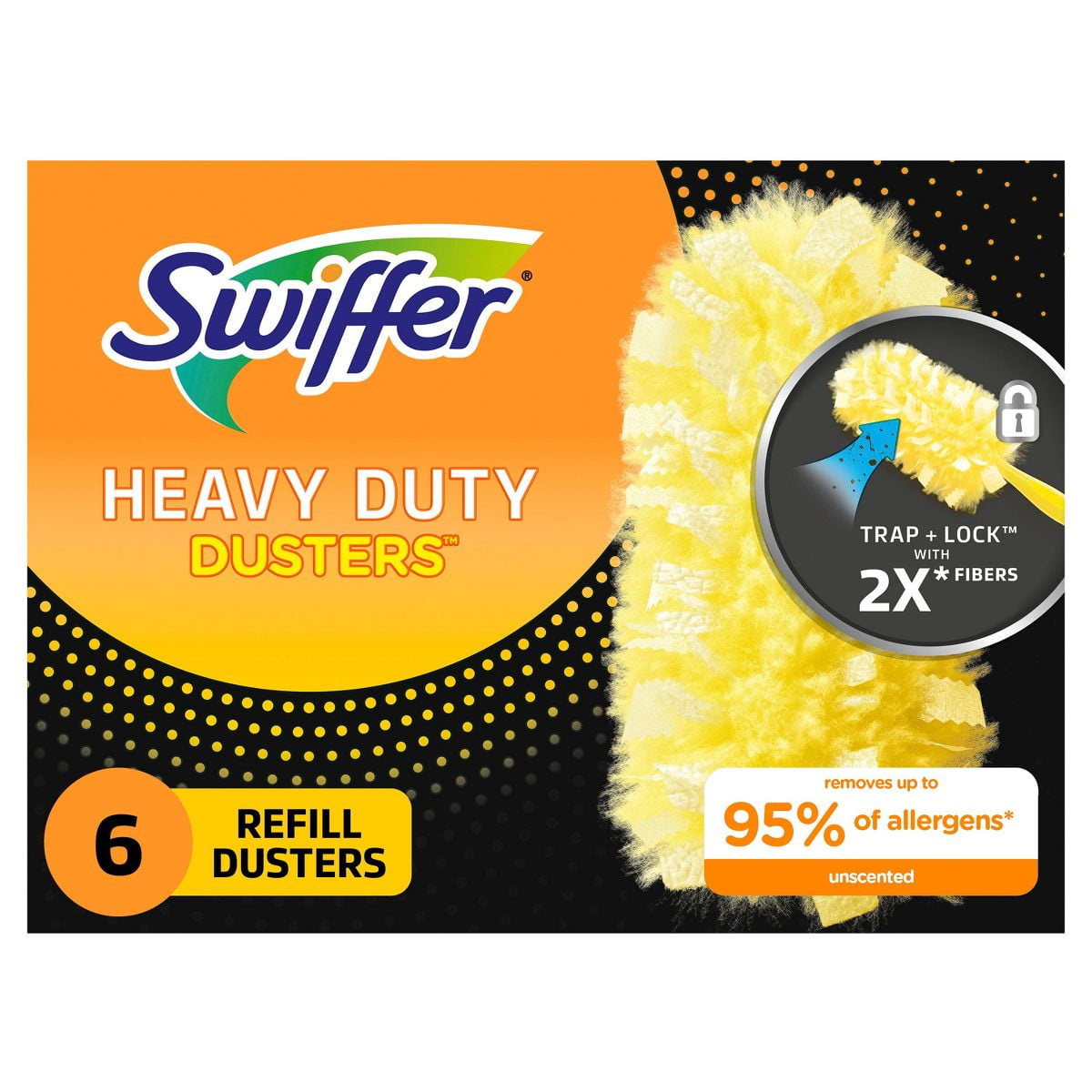 2X - Swiffer Duster Multi-Surface Heavy Duty Refills - Unscented - 6ct ...