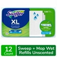 2X-Swiffer Sweeper X-Large Wet Mopping Pad Open Window Fresh Scent ...