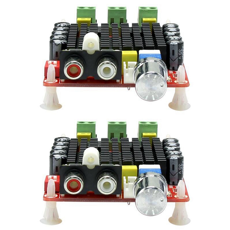 2X TDA7498 Digital Power Amplifier Board 100W+100W Dual Channel Stereo Audio Amplifier Class D ...