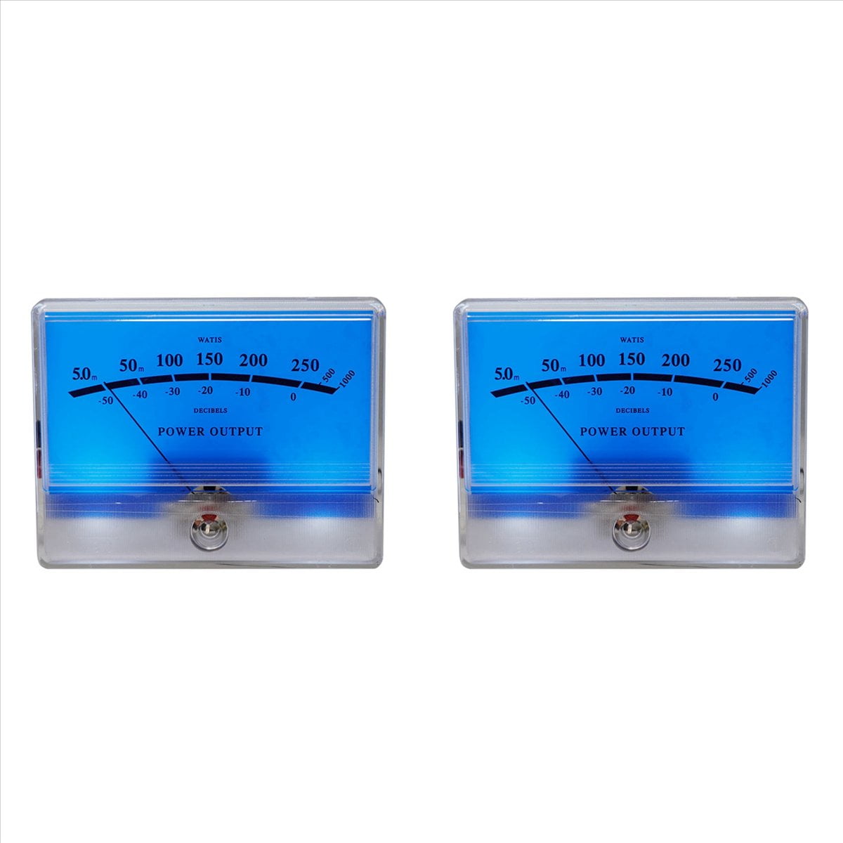 2X TN90A Pointer VU Meter High- Digital Power Meter Head Level ...