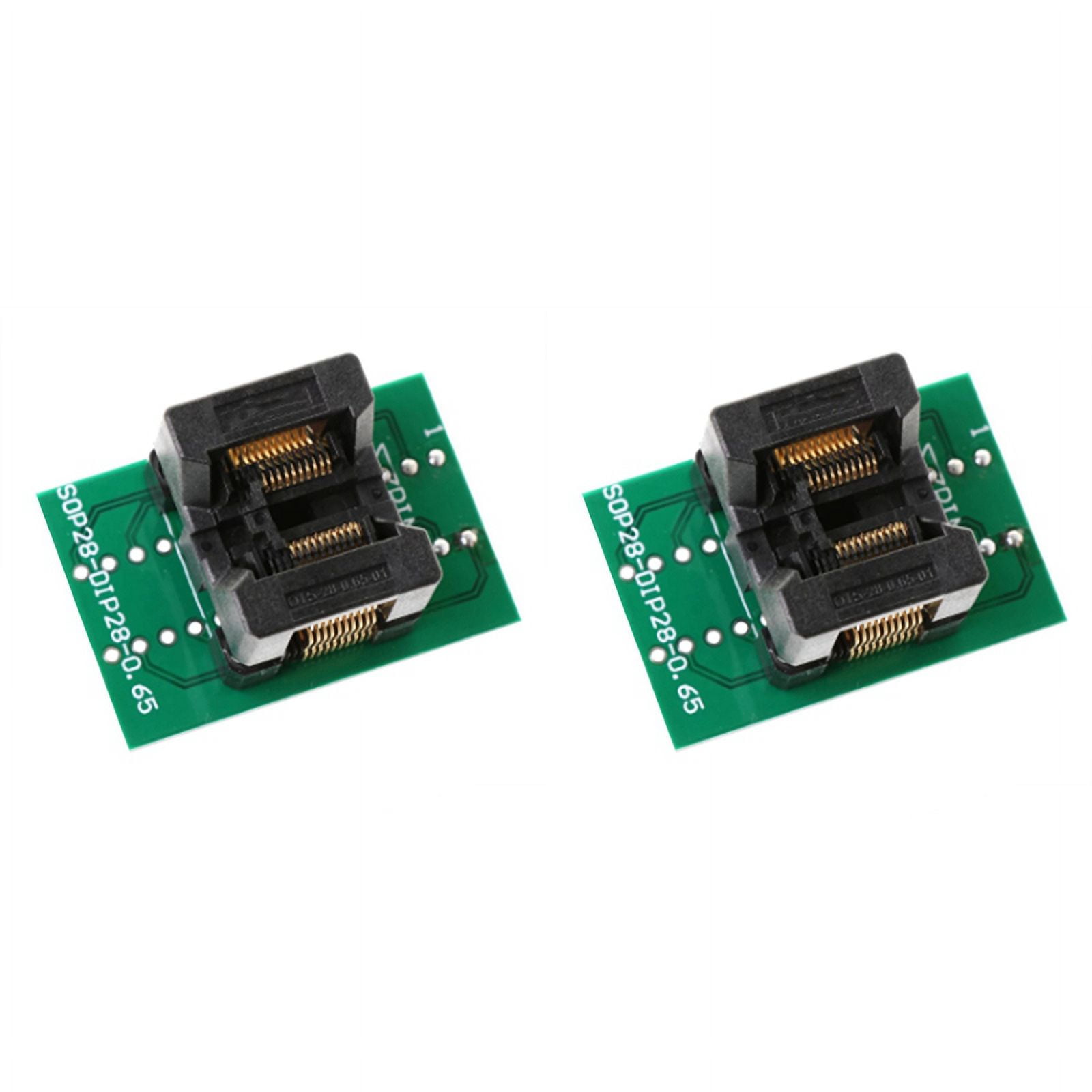 2X TSSOP20 Burn Block SSOP20 Chip Test Socket Programming Adapter OTS28 ...