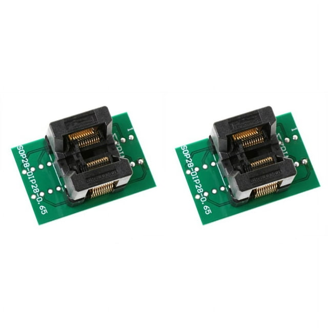 2X TSSOP20 Burn Block SSOP20 Chip Test Socket Programming Adapter OTS28 ...