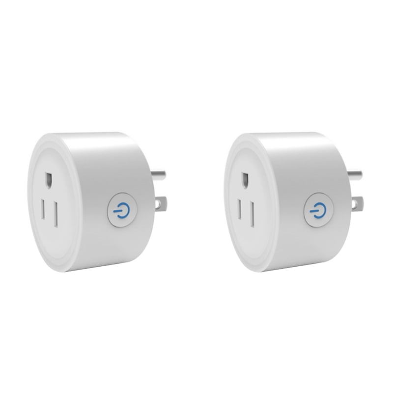 2X TUYA 10A Smart Plug WIFI Socket with Power Monitor Timing Function ...