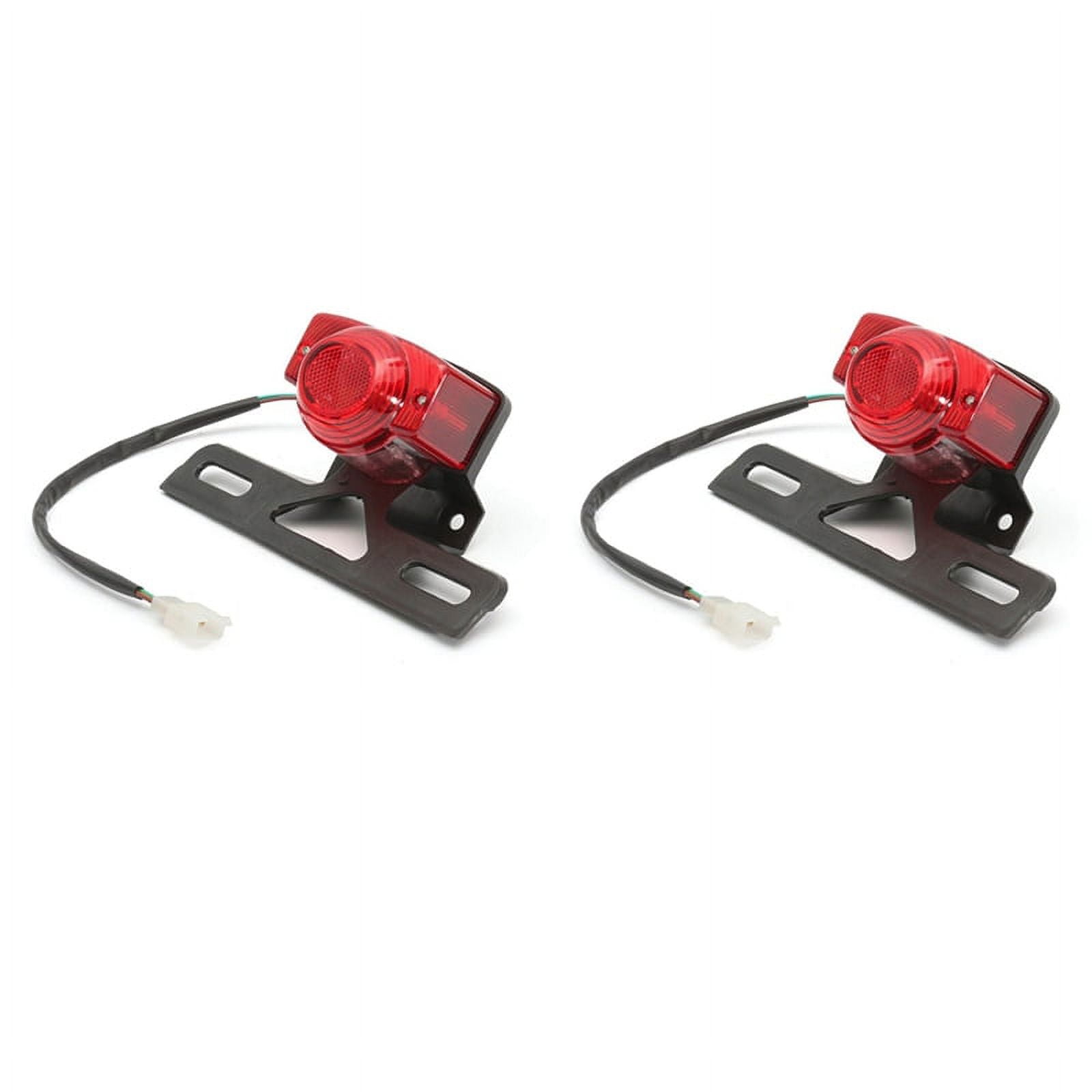 2X Tail Light Motorcycle Rear Lamp Taillight for Monkey Z50 Z50JZ Z 50 KDF Bike - Walmart.com