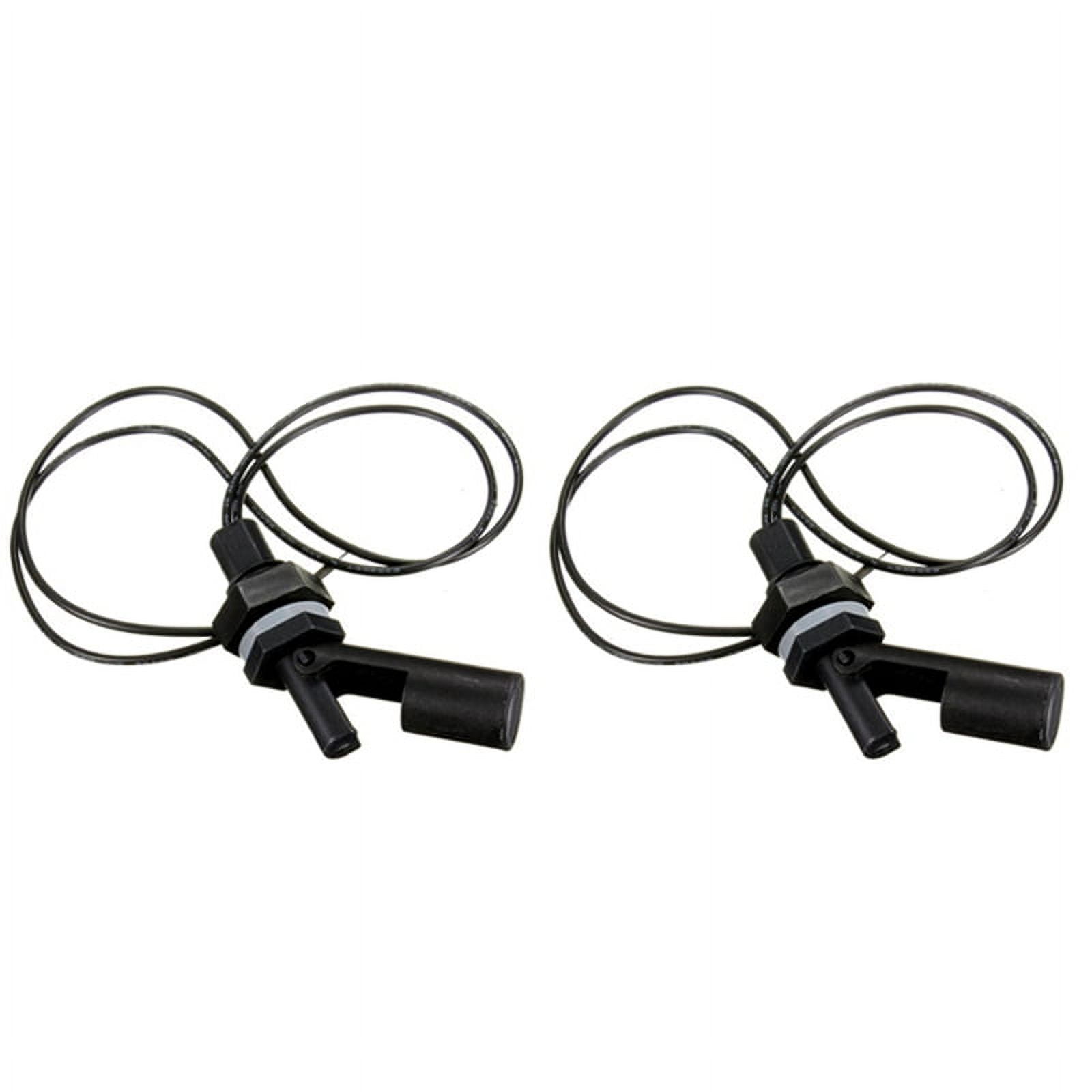 2X Tank Pool Horizontal Water Level Float Switch Liquid Level Sensor ...
