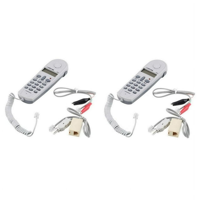 2X Telephone Phone Butt Test Tester Lineman Tool Network Cable Set ...